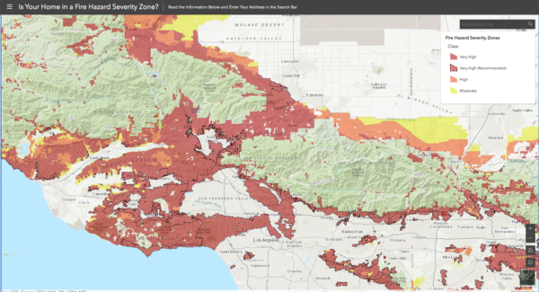 Maps of California Fire Zones: Is Your Street Affected Under SB 9 ...
