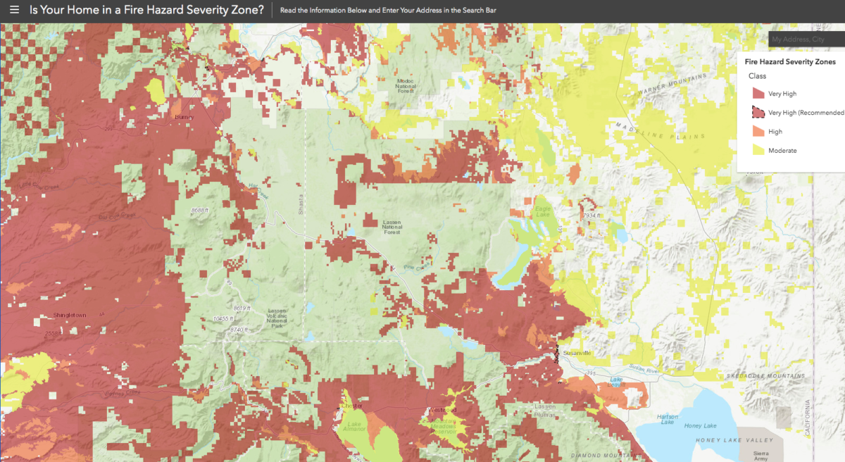 Maps of California Fire Zones: Is Your Street Affected Under SB 9 ...