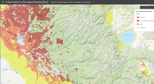 Maps of California Fire Zones: Is Your Street Affected Under SB 9 ...